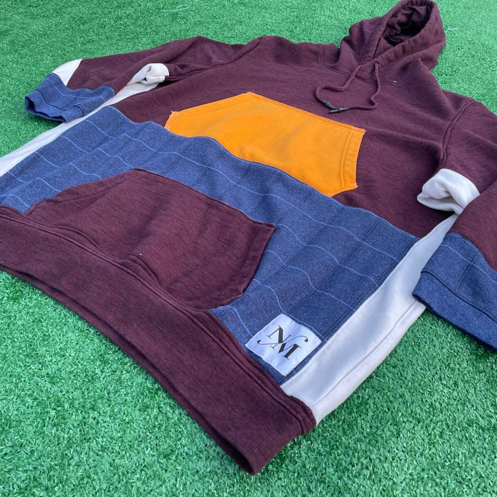 Sunset Double-Roo Oversized Hoodie – Necoda Matthew