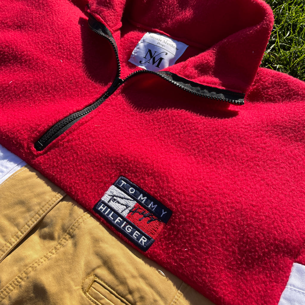 Fire-Type Vintage Tommy Hilfiger Utility Fleece – Necoda Matthew